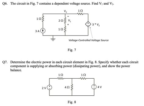 Solved The Circuit In Fig Contains A Dependent Chegg