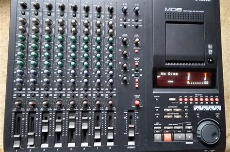 Yamaha Md8 8 Track Minidisc Recorder Extras Reverb Yamaha Md8 8 Track Minidisc Recorder Extras Reverb