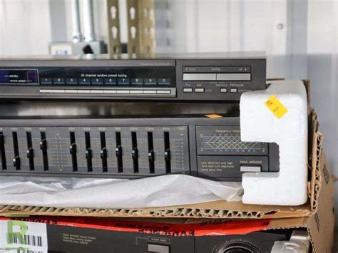 Technics Stereo Turner Equalizer And Amplifier Roller Auctions