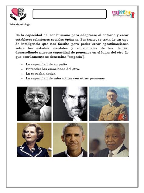 Inteligencia Interpersonal Pdf