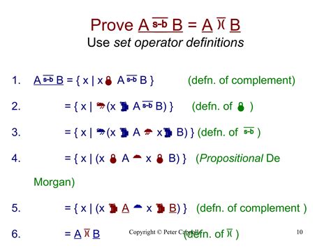 sets pptx set operations set notation of sets ppt
