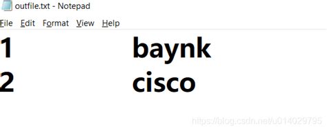 sql学习 之 into outfile 和 into dumpfile csdn博客