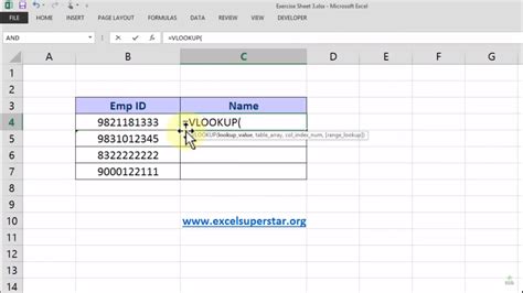 Excel VLOOKUP Formula With Multiple Sheets MS Excel In Hindi