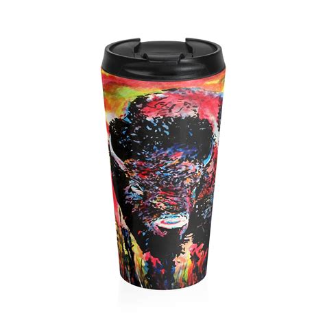 Bison Travel Mug Bramblitt
