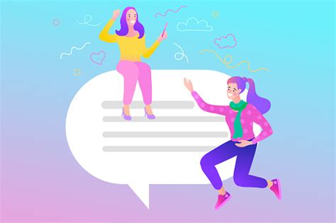 사람들은 인터넷 소셜 네트워크 통신의 개념을 통해 통신 소셜 네트워크 벡터 개념 Brand Name Online