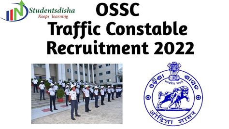 OSSC Traffic Constable Recruitment 2022 Babes Disha All Competitive Guide