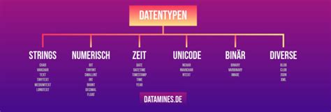 Sql Datentypen Wie Du Konsistenz In Den Daten Sicherstellst
