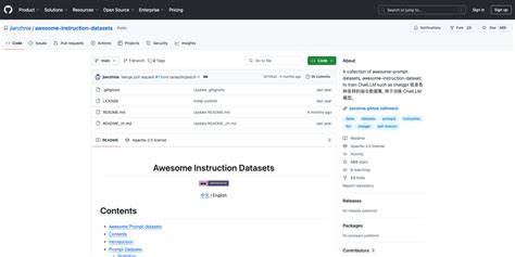 Awesome Instruction Datasets 探索指令微调数据集的宝库 懂ai