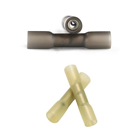 20 100 Pcs 방수 전기 와이어 커넥터 열 수축 솔더 버트 터미널 Ip67 씰 케이블 압착 절연 스플 라이스 전기 장비 및 소모품