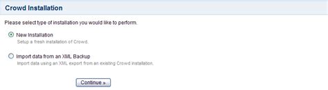 Running The Setup Wizard Crowd Data Center And Server 43 Atlassian