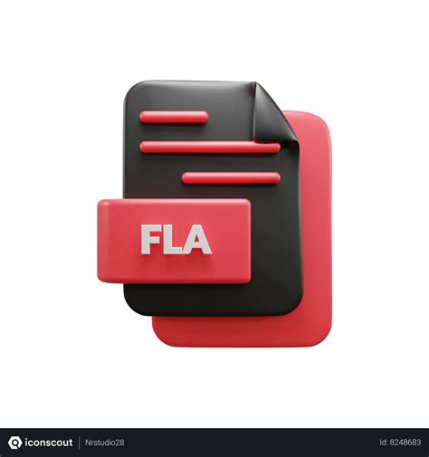 Free Fla File 3d Icon Download In Png Obj Or Blend Format