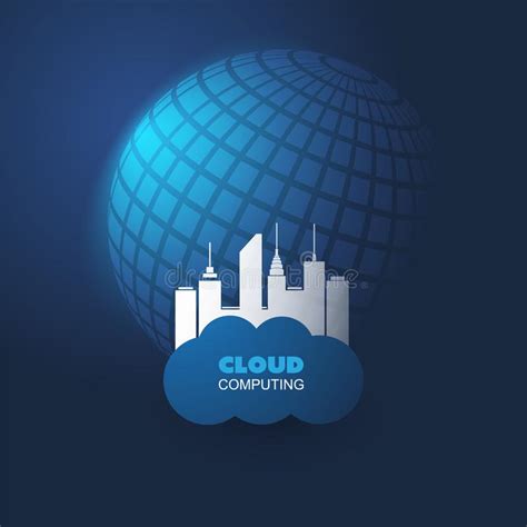 Cloud Computing And Smart City Design Concept Digital Network