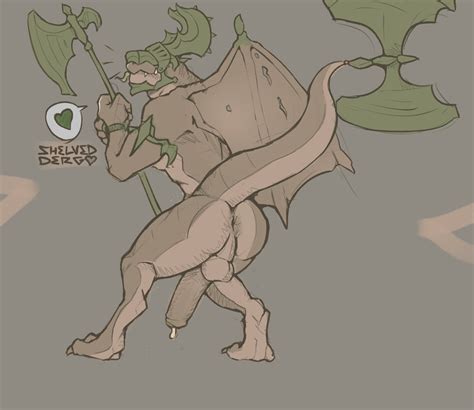 Rule 34 Anthro Armor Ass Axe Backsack Balls Bell Gargoyle Big Penis