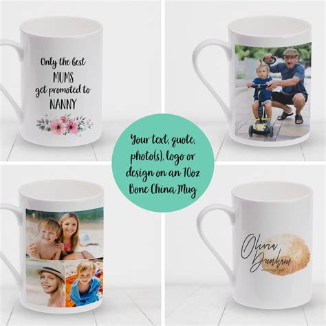 Personalised China Mugs Etsy Uk