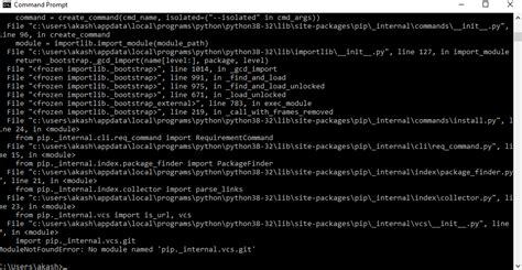 Python Modulenotfounderror I Am Trying To Install Pandas But I Got