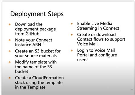 Configuring Amazon Connect Voice Mail Drvoip Aws Cloud Solutions