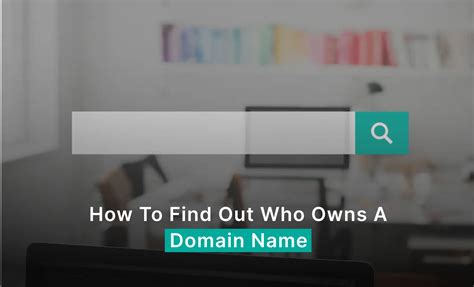 How To Find Out Who Owns A Domain Name TECHARGE