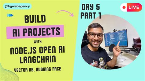 🚨 Live Build Ai Projects With Nodejs Openai Langchain Vector Db