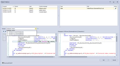 apexsql source control 2021 screen shot tour