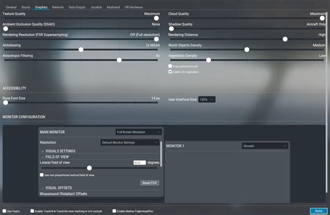 blurry textures xp12 rendering options fps hardware settings x