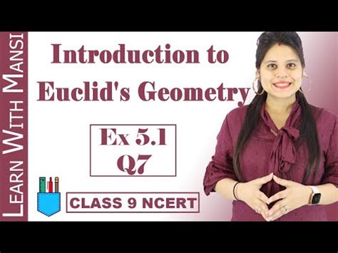 Chapter Introduction To Euclid S Geometry Question Video Lecture Class