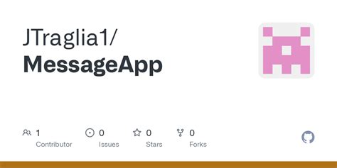 Github Jtraglia1messageapp