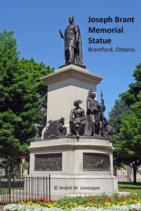 Joseph Brant Monument Victoria Park Under The Sun