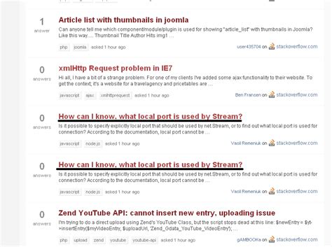 Duplicated Question In The Stack Exchange Tagged Questions My Tag Set Meta Stack Exchange