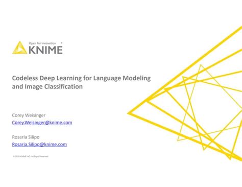 Codeless Deep Learning For Language Modeling And Image Classification Pdf