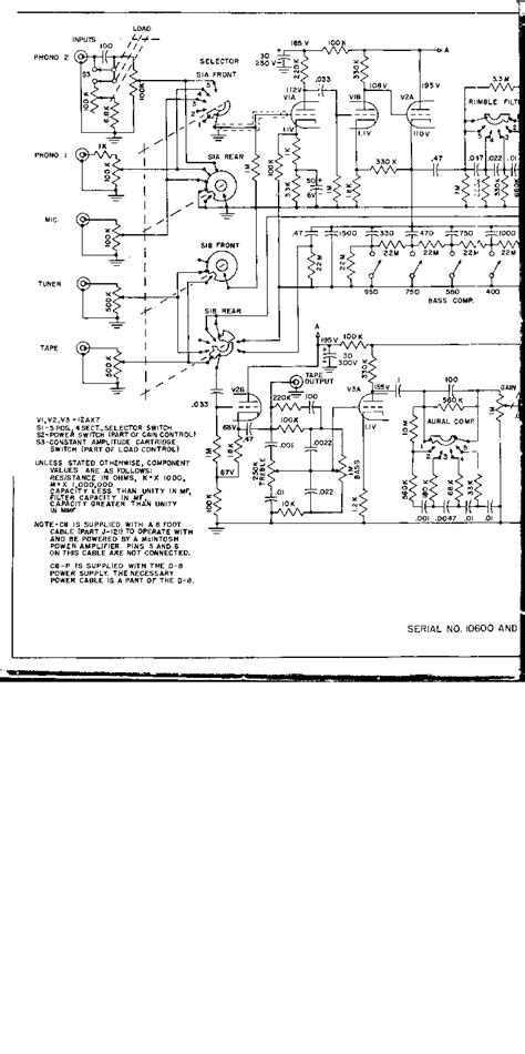 Mcintosh C8 Sch Service Manual Download Schematics Eeprom Repair