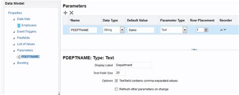 4 Adding Parameters And Lists Of Values