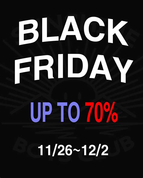 선샤인 보이즈 크 럽 🌞 블랙프라이데이 세일을 시작합니다 🔥일주일간만 최대 70🔥 오래된 상품일수록 세일율up 신상품까지 최소 20 부터 시작되는 이번 세일은