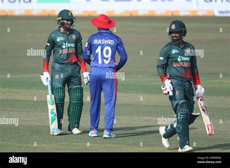 Bangladesh Afghanistan First One Day International Odi Match At Zahur Ahmed Chowdhury Stadium