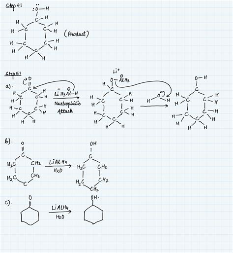 [solved] B Cyclohexanol Step 1 Draw Kekule Structures Of The Reagents Course Hero