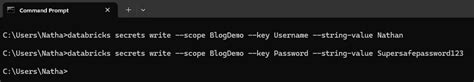 Creating Databricks Secrets Via The Databricks Cli — Databasyx Creating Databricks Secrets Via The Databricks Cli — Databasyx