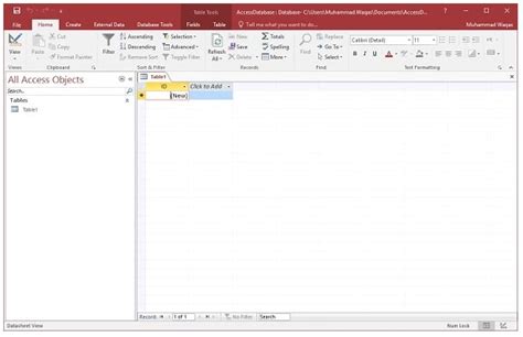 create tables in ms access ms access homework help