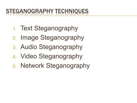 Steganography Pptppt