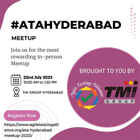 agile testing alliance on linkedin ata hyderabad meetup 2023 agile