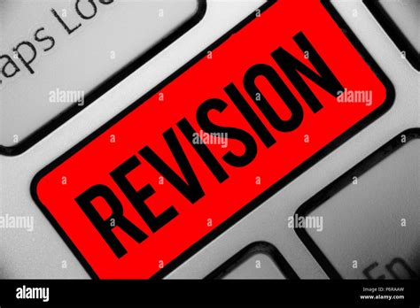 Handwriting Text Writing Revision Concept Meaning Rechecking Before