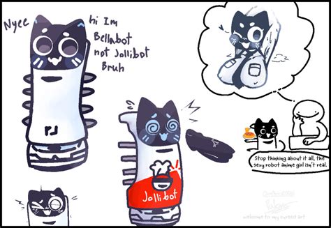 Rule 34 Bellabot Cute Daydream Dialogue English Text Feline Floating