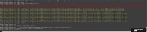 what s causing this error when packaging a project it says filename is too long unrealengine
