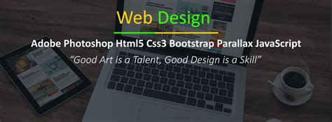 Web Design Html5 Css3 Bootstrap Parallax Javascript
