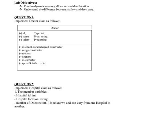 Solved Lab Objectives Practice Dynamic Memory Allocation Chegg