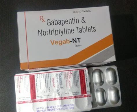 Gabapentin And Nortriptyline Tablets At Rs 2800 Box Gabapin Nt Tablet In Panchkula Id