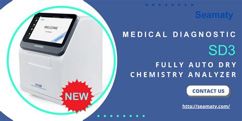 Up To 3 Samples Per Run Seamaty New Biochemistry Analyzer Sd3