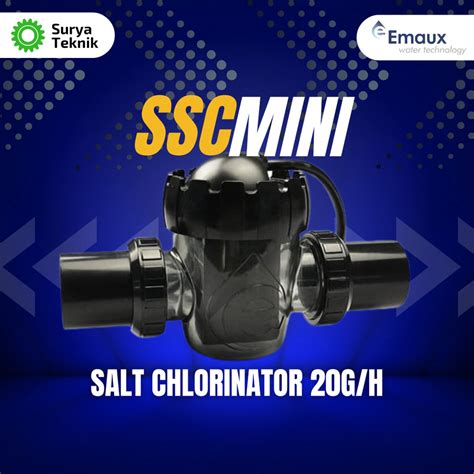 Jual Sscmini Ssc Mini Salt Chlorinator 20gh Emaux Original 90000