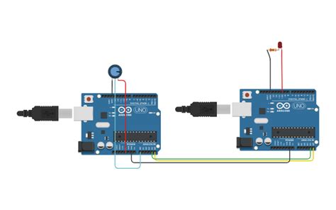 Circuit Design Arduino I2c Tinkercad