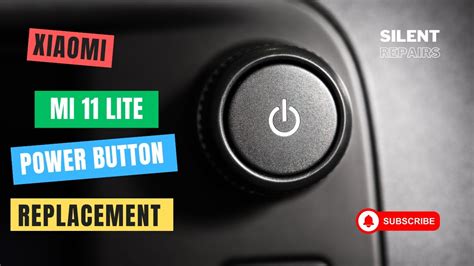 Xiaomi Mi Lite Power Button Replacement Repair Video Youtube