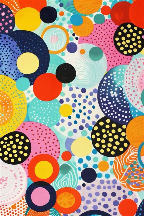 Geometric Fabric Pattern Polka Dot Pattern Design Inspiration Polka