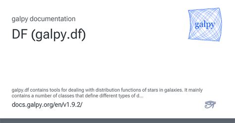 df galpy df — galpy v1 9 2 documentation